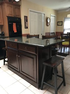 Lindger 48" Solid Wood Space Saver Kitchen Island from DutchCrafters