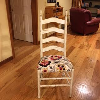 Amish Ladderback Dining Chairs | Solid Wood Farmhouse Chairs USA