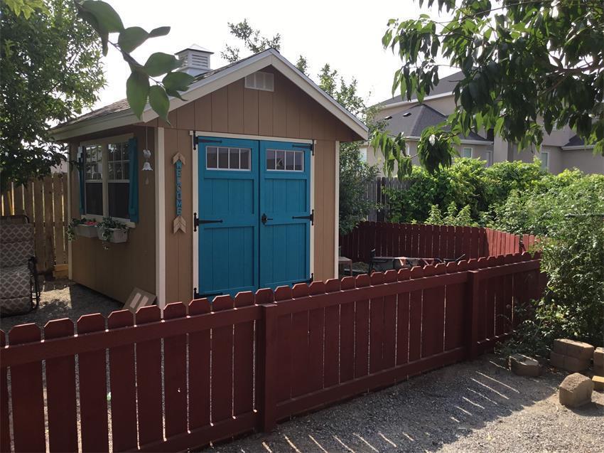 Homestead Storage Shed Kit by Dutchcrafters Amish Furniture