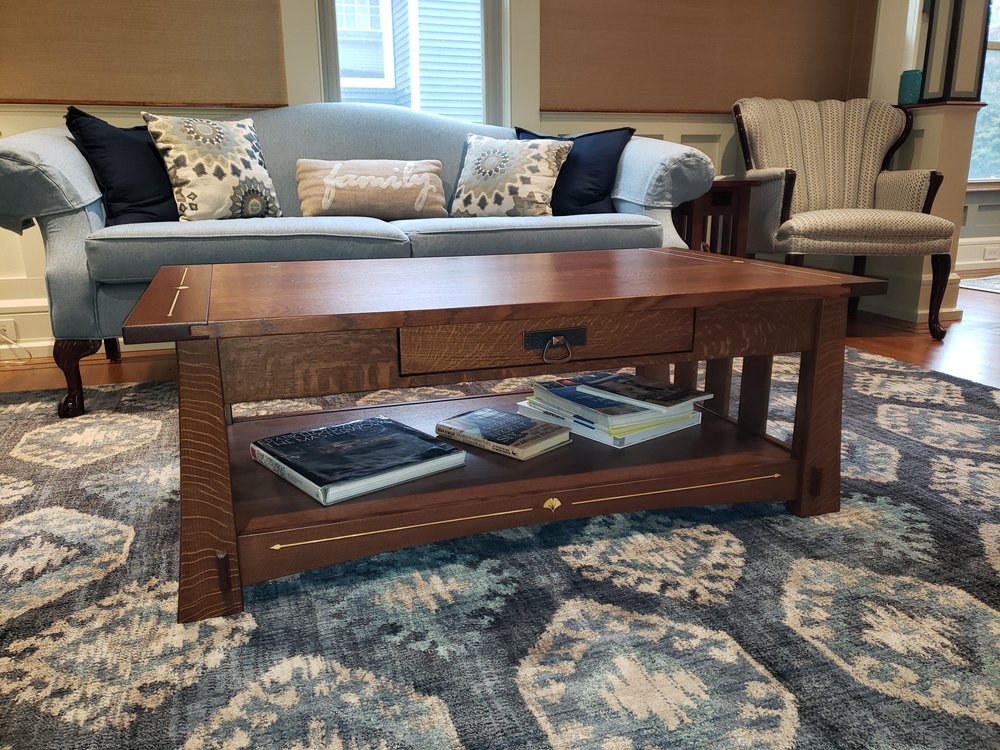Malpais Mission Large Coffee Table from DutchCrafters Amish Furniture