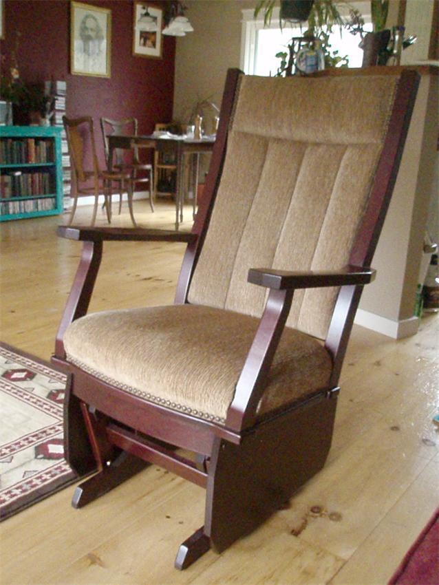 Glider Chair Handcrafted in America, Built to Last, Made to Order