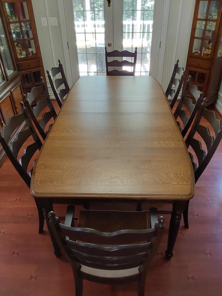 Farmhouse Country Dining Table from DutchCrafters Amish Furniture