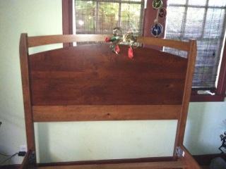 Solid Wood Arch Panel Bed from DutchCrafters Amish Furniture