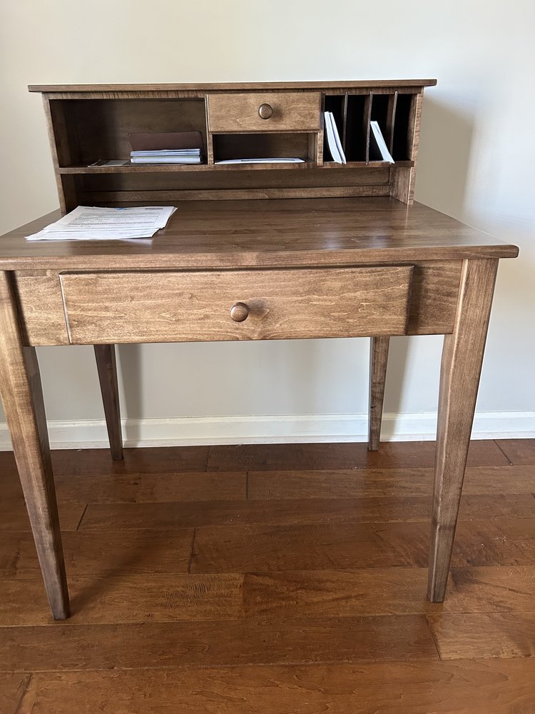 Small Shaker Writing Desk from DutchCrafters Amish Furniture