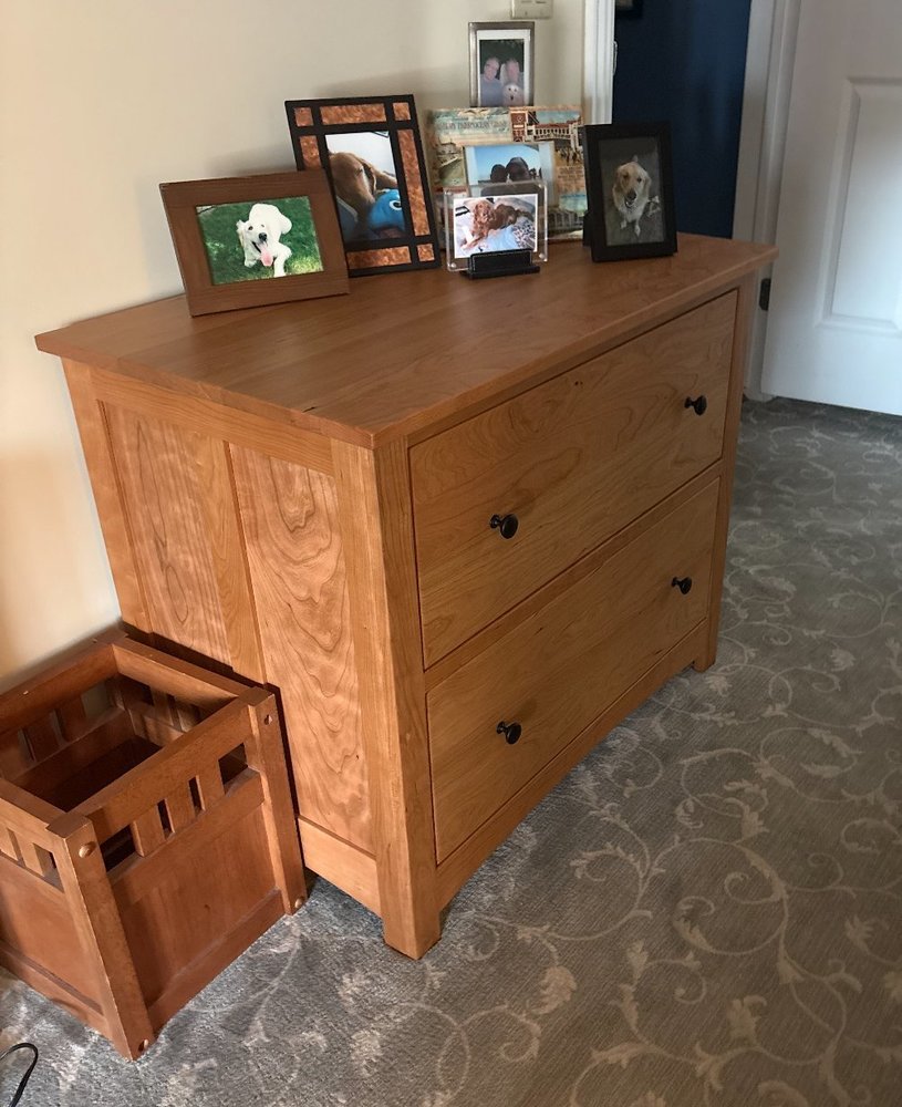 Shaker-Inspired Hand Carved File Cabinet | DutchCrafters