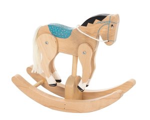 Wooden Amish Rocking Horses - Classic Toys for Kids | DutchCrafters
