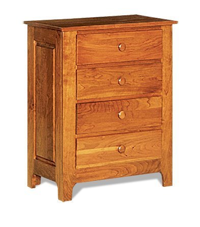 American Four Drawer Ivy Shaker Nightstand from DutchCrafters