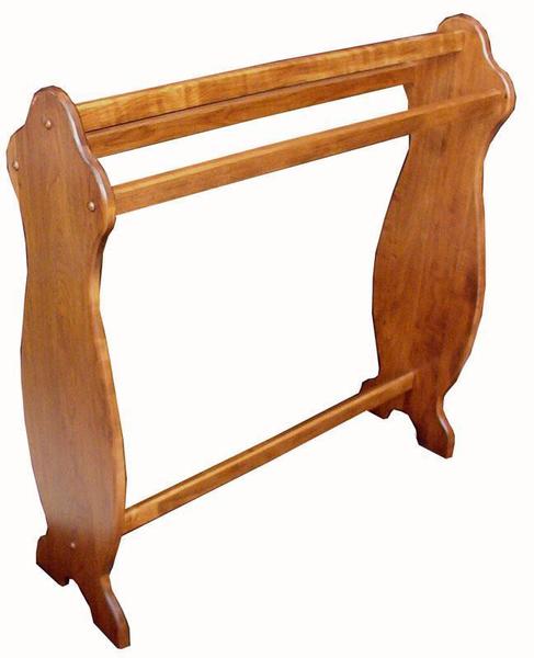 Amish Handcrafted Quilt Rack | Solid Wood | Heirloom Quality