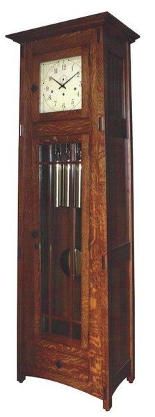 McCoy Mission Mechanical Grandfather Clock from DutchCrafters