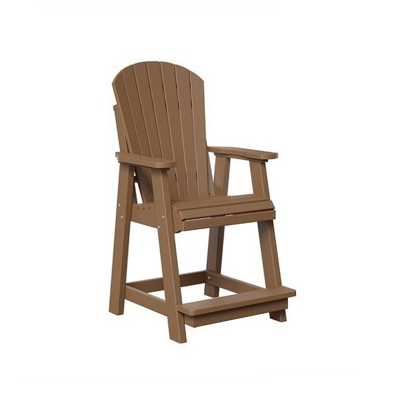 Weatherwood Outdoor Bar Chair - Quick Ship by DutchCrafters Amish