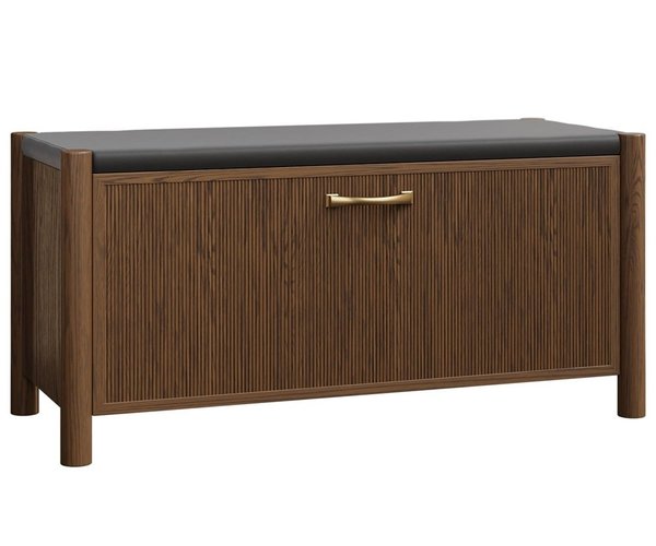 Harlow Modern Shoe Bench from DutchCrafters Amish Furniture