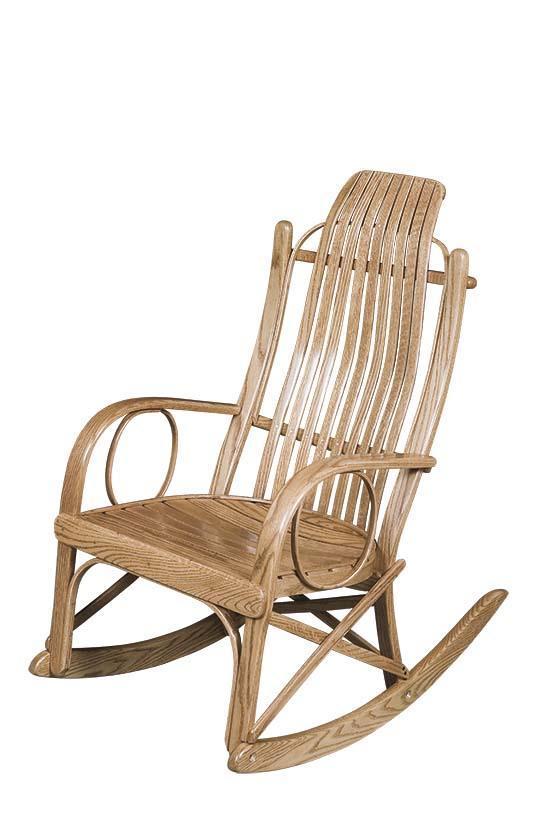 Citra Round Arm Rocker from DutchCrafters Amish Furniture