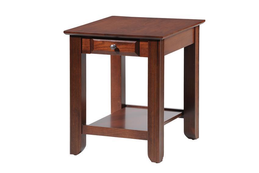 Amish Furniture Artisan Reserve End Table from DutchCrafters Amish