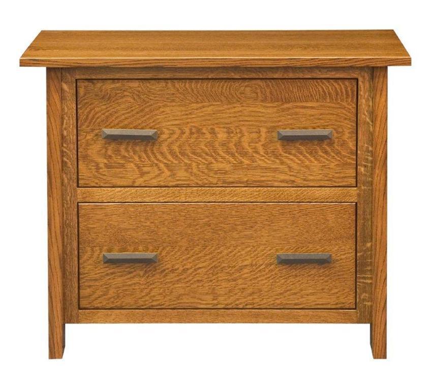 Meridian Style Lateral File Cabinet From DutchCrafters Amish Furniture