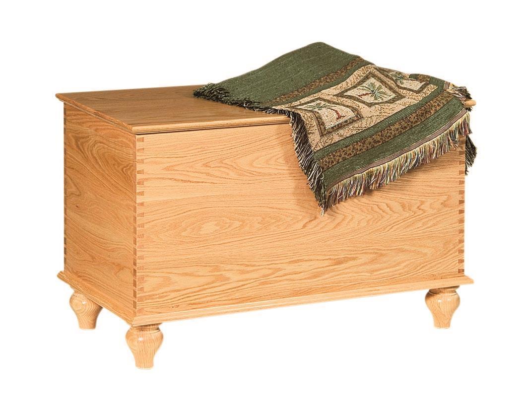 transitional Cedar Hope Chests, Amish Storage Chests, and Wooden