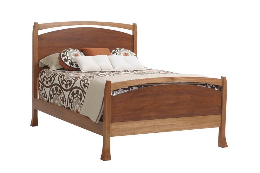 Handcrafted Lionel Panel Bed from DutchCrafters Amish Furniture