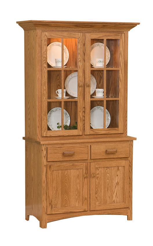 Two Door Wood China Hutch From Dutchcrafters Amish Furniture Two Door Wood China Hutch From Dutchcrafters Amish Furniture