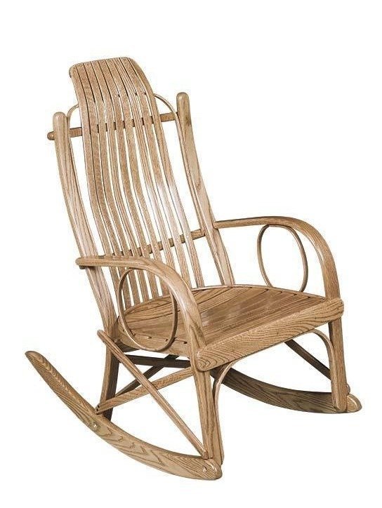 Citra Round Arm Rocker from DutchCrafters Amish Furniture