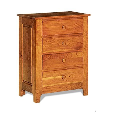 American Four Drawer Ivy Shaker Nightstand from DutchCrafters