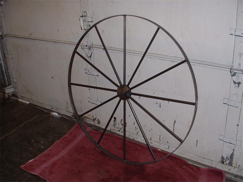 36" Metal Buggy Wheel from DutchCrafters Amish Furniture