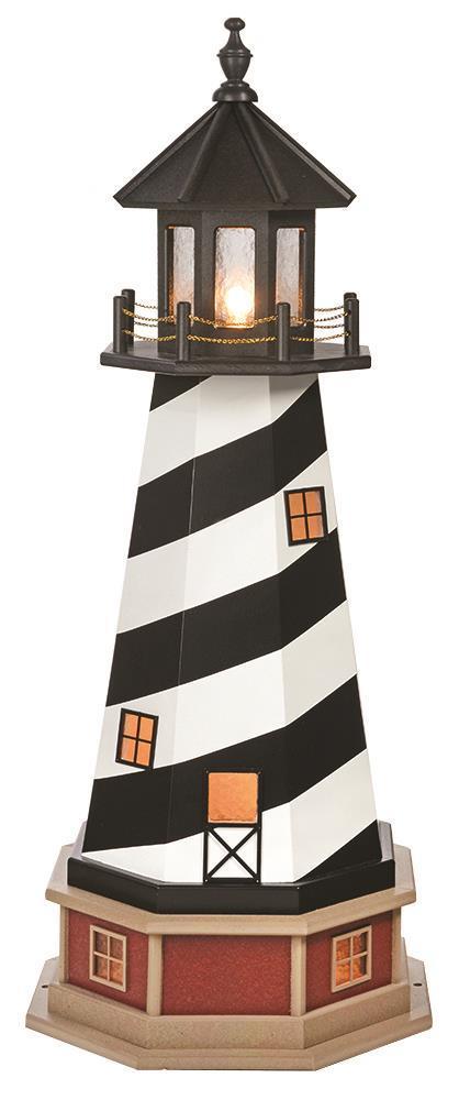 Custom Crafted Wooden Lawn Lighthouse by Dutchcrafters Amish Furniture