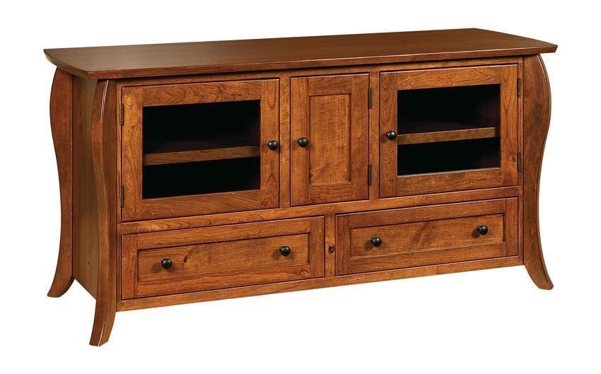 Classic TV Stand from DutchCrafters Amish Furniture