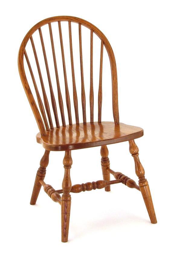 Colonial 9 Spindle Windsor Chair from DutchCrafters Amish Furniture