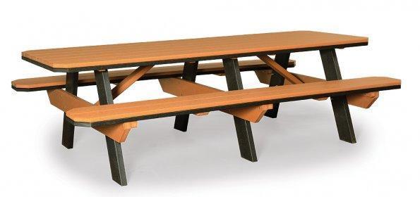 Poly Picnic Parkside Table from DutchCrafters Amish Furniture