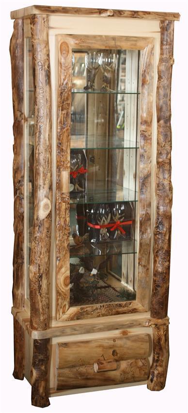 Rustic Curio Cabinets