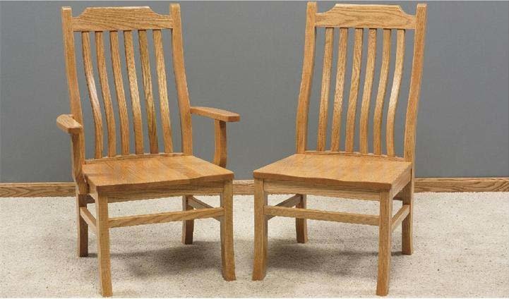 Country Mission Dining Chair From Dutchcrafters Amish Furniture
