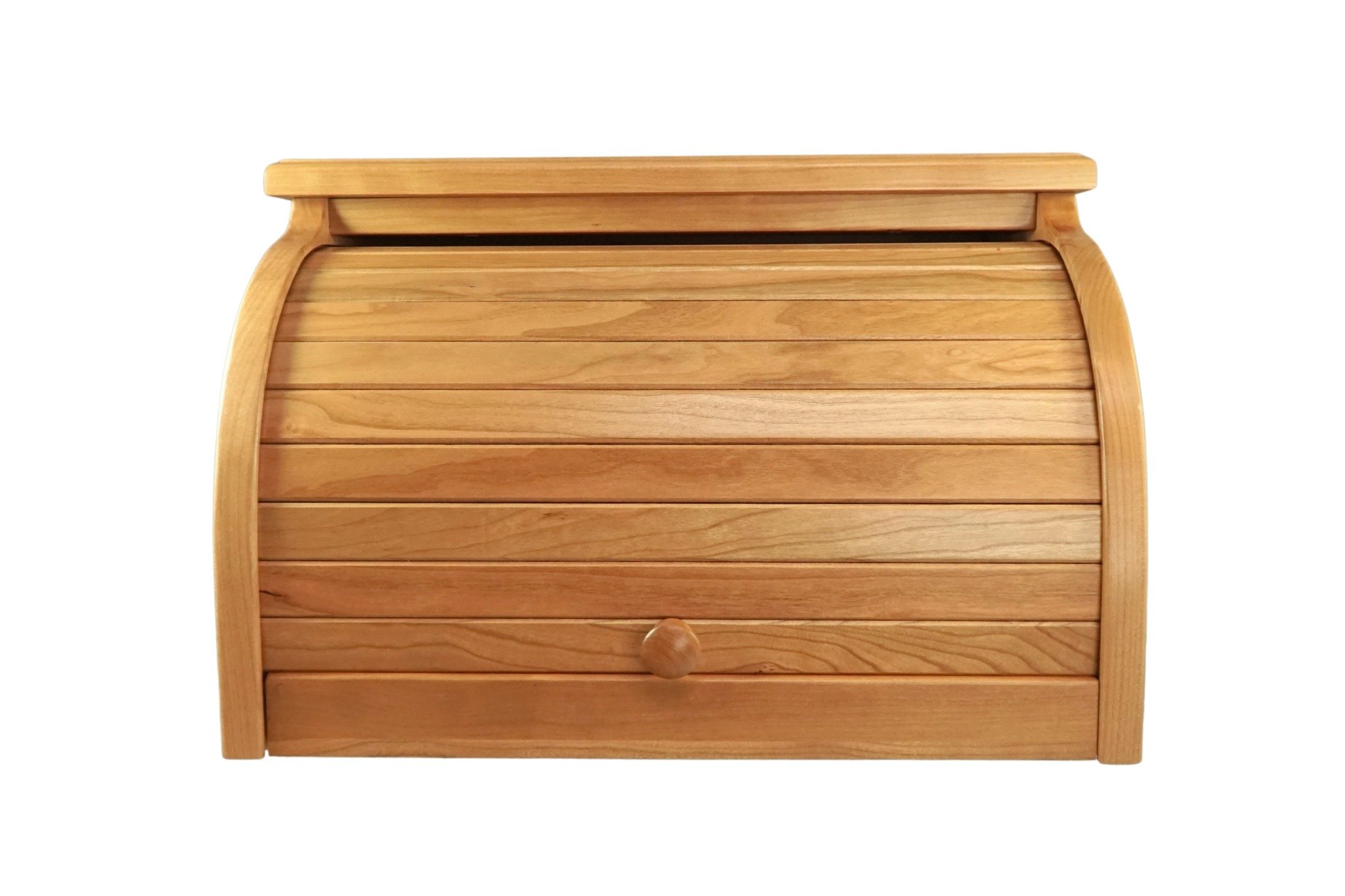 American Made Plain Roll Top Bread Box by DutchCrafters Furniture