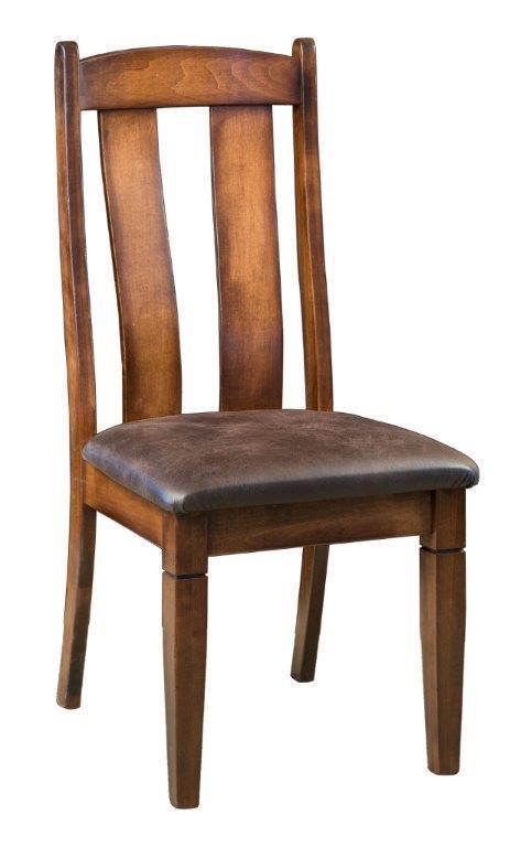 Modern Solid Wood Dining Room Chair from DutchCrafters Amish Furniture