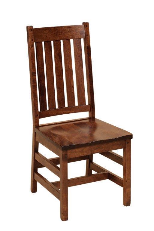 American Made Solid Wood Mission Dining Chair - DutchCrafters