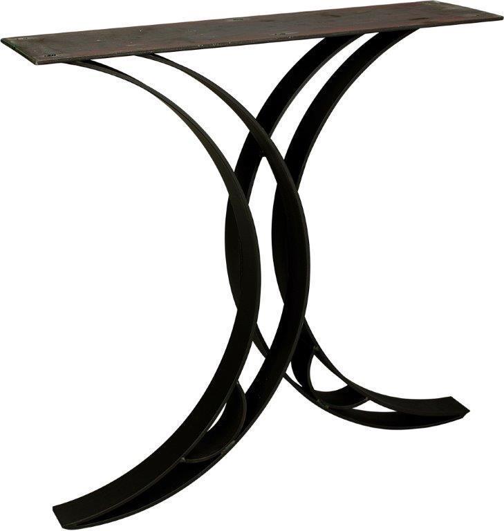 Double Curved Dining Base from DutchCrafters Amish Furniture