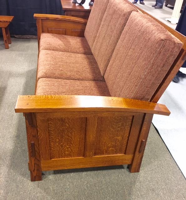 Shaker Solid Wood Sofa