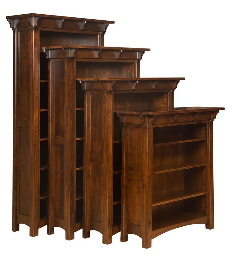 Solid Wood Bookcases from DutchCrafters Amish Furniture - Page 5