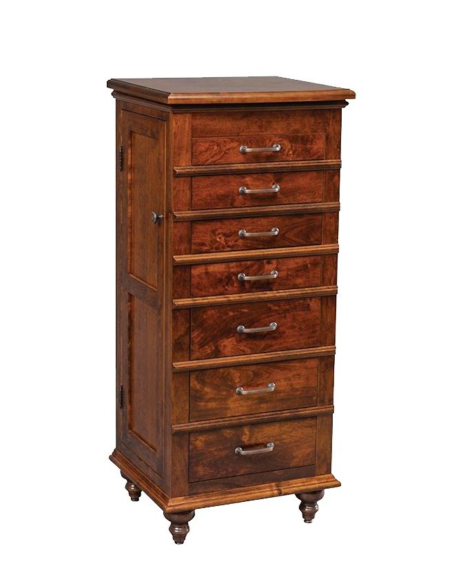 Mahogany jewelry armoire store