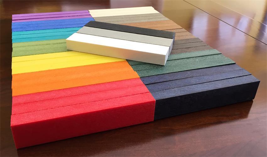 Set of Four Finch Poly Outdoor Color Samples From DutchCrafters Amish