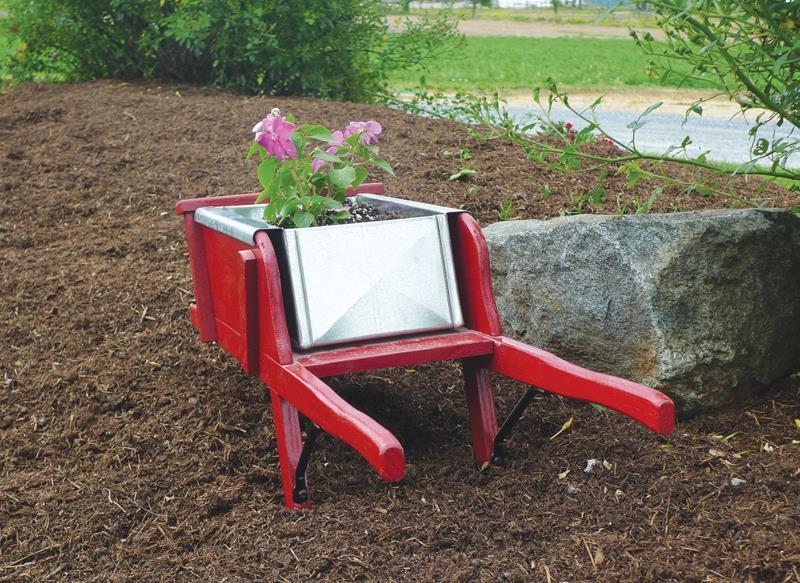 Mini Rustic Wheelbarrow By Dutchcrafters Amish Furniture