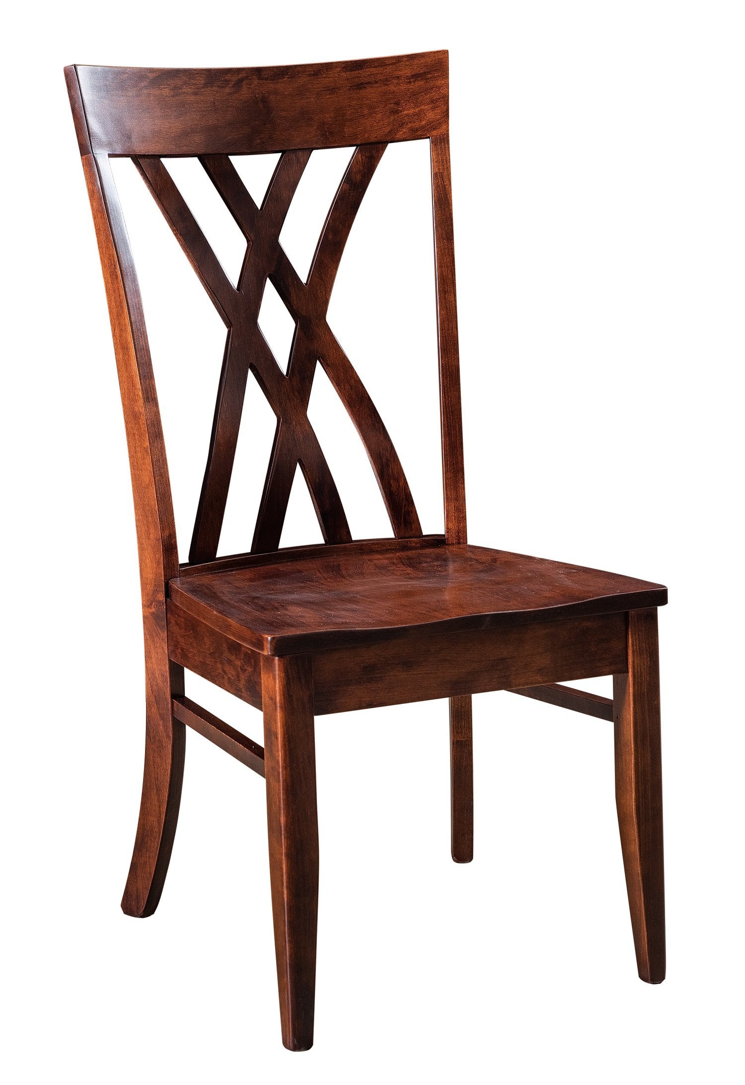 Double Cross Back Kitchen and Dining Chair - Amish Handcrafted