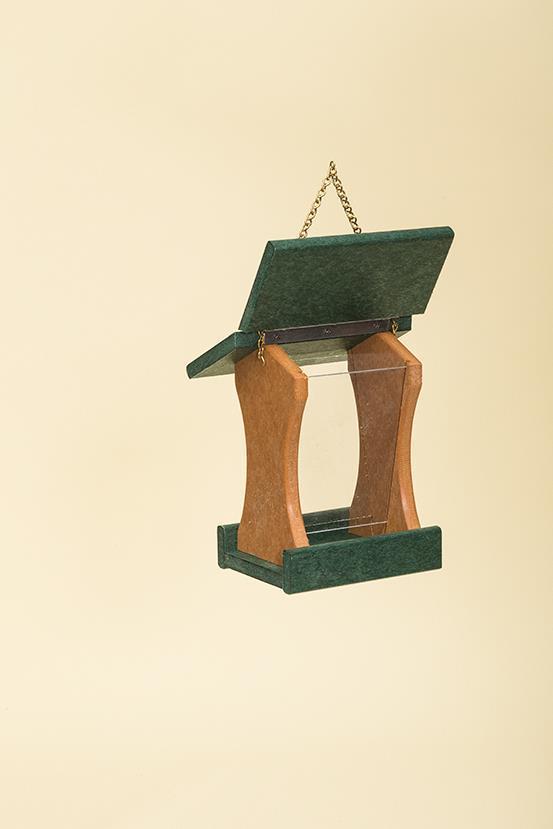 Poly Lumber Mini Bird Feeder - Amish Handcrafted in the USA