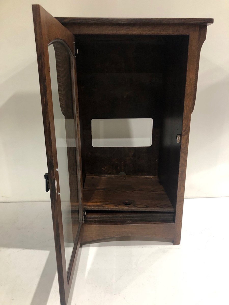 Amish Made Oak Stereo Cabinet | Cabinets Matttroy