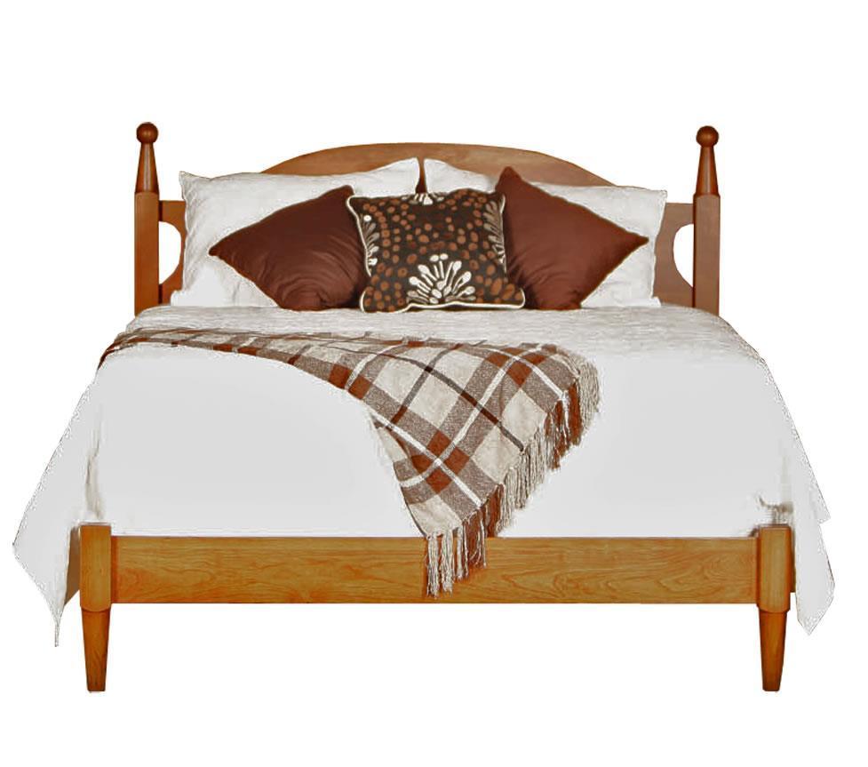 Low Post Bed from DutchCrafters Amish Furniture