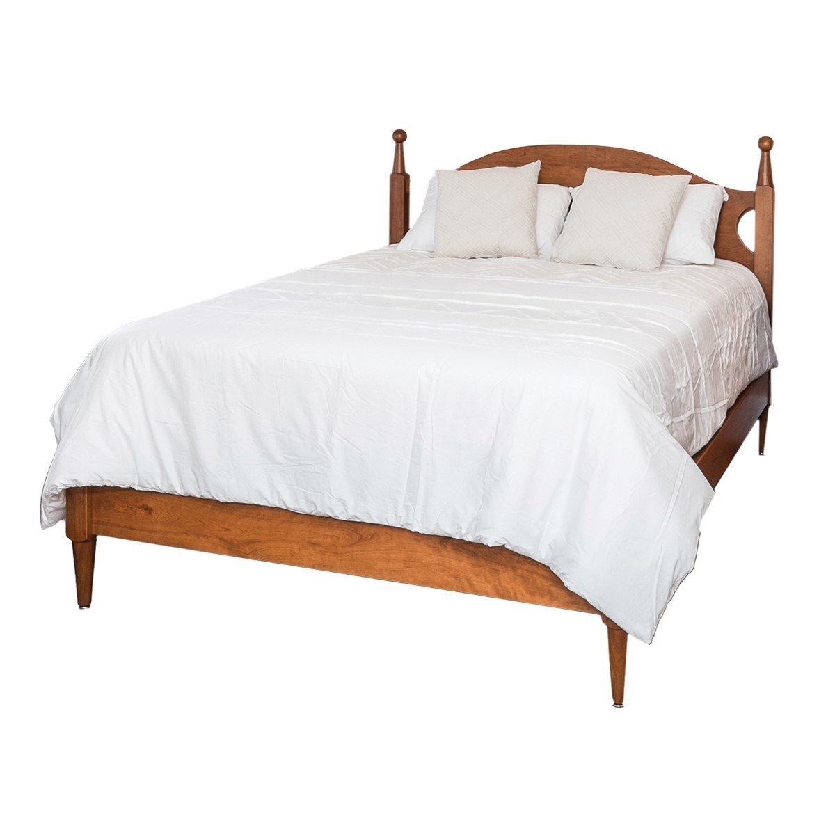 Low Post Bed from DutchCrafters Amish Furniture