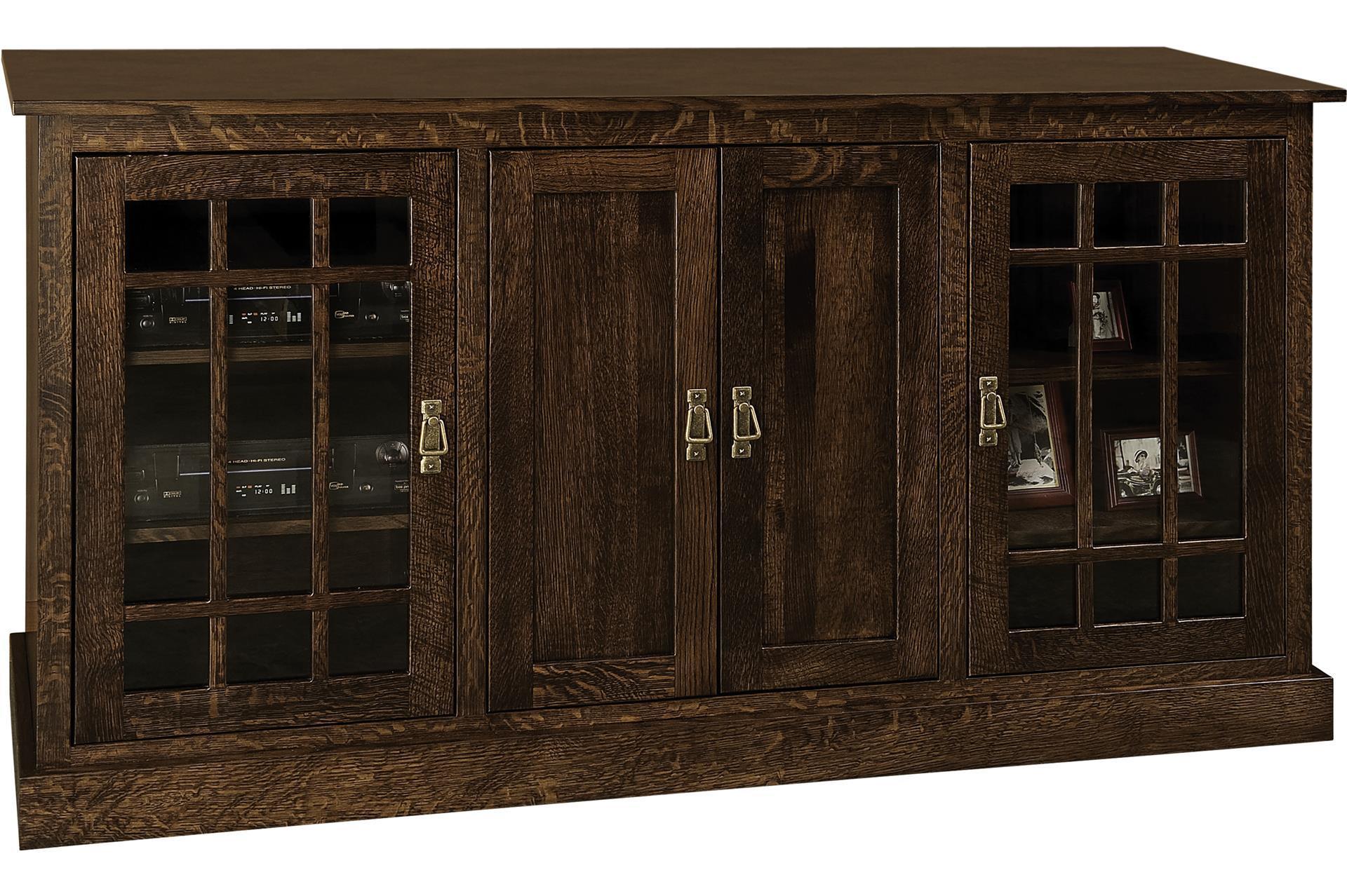 68" Roanoke TV Stand from DutchCrafters Amish Furniture