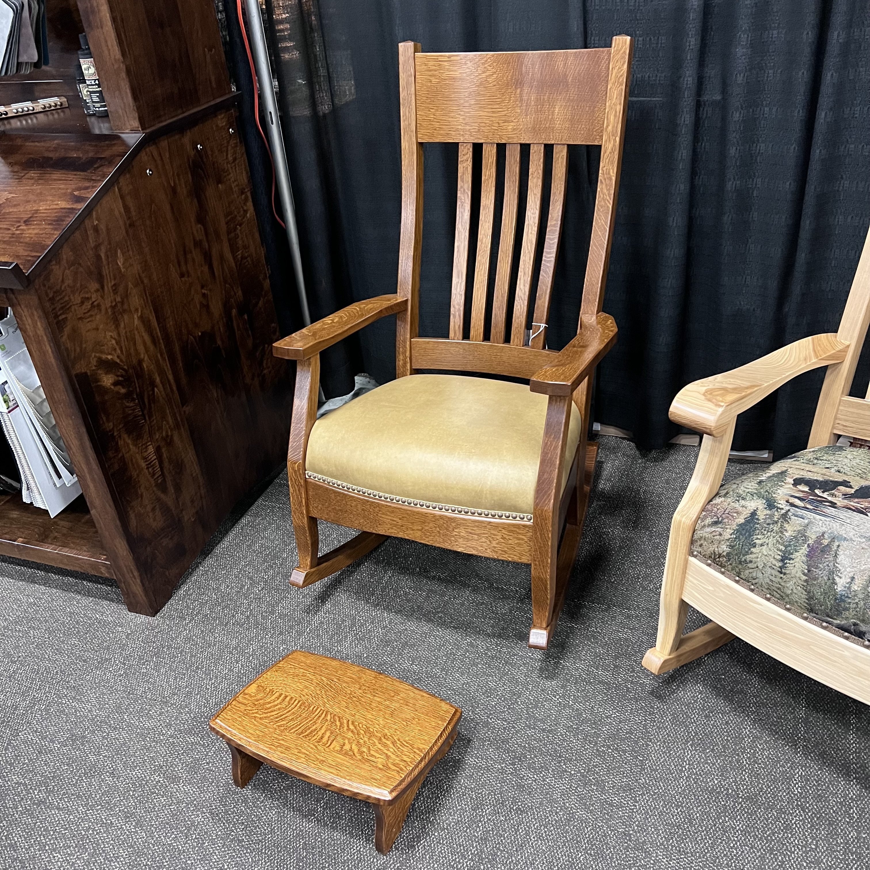 Oak Royal Mission Rocking Chair from DutchCrafters Amish Furniture
