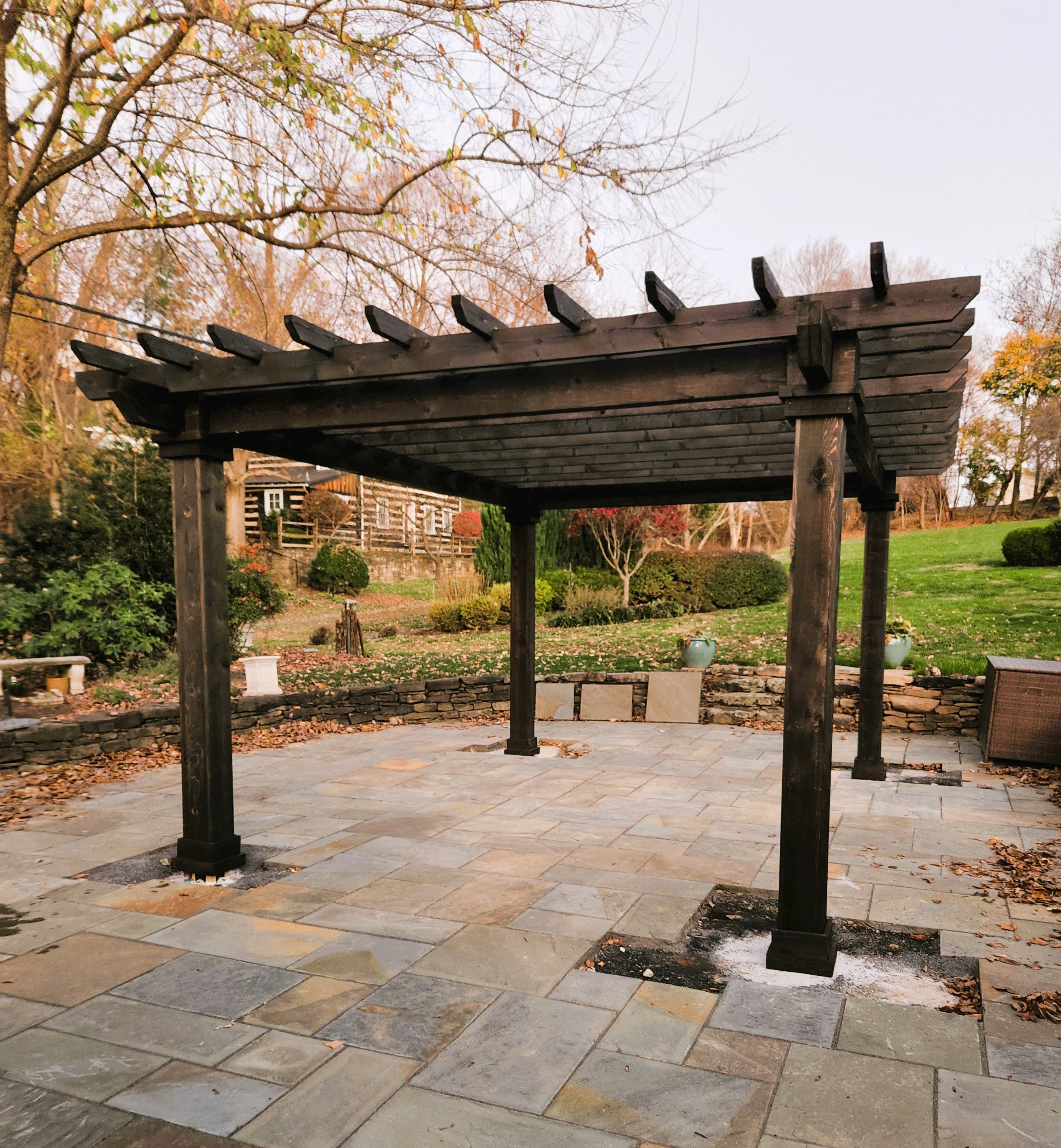Rustic Cedar Pergola Kits