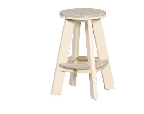 Shoreline Poly Counter Stool from DutchCrafters Amish Furniture