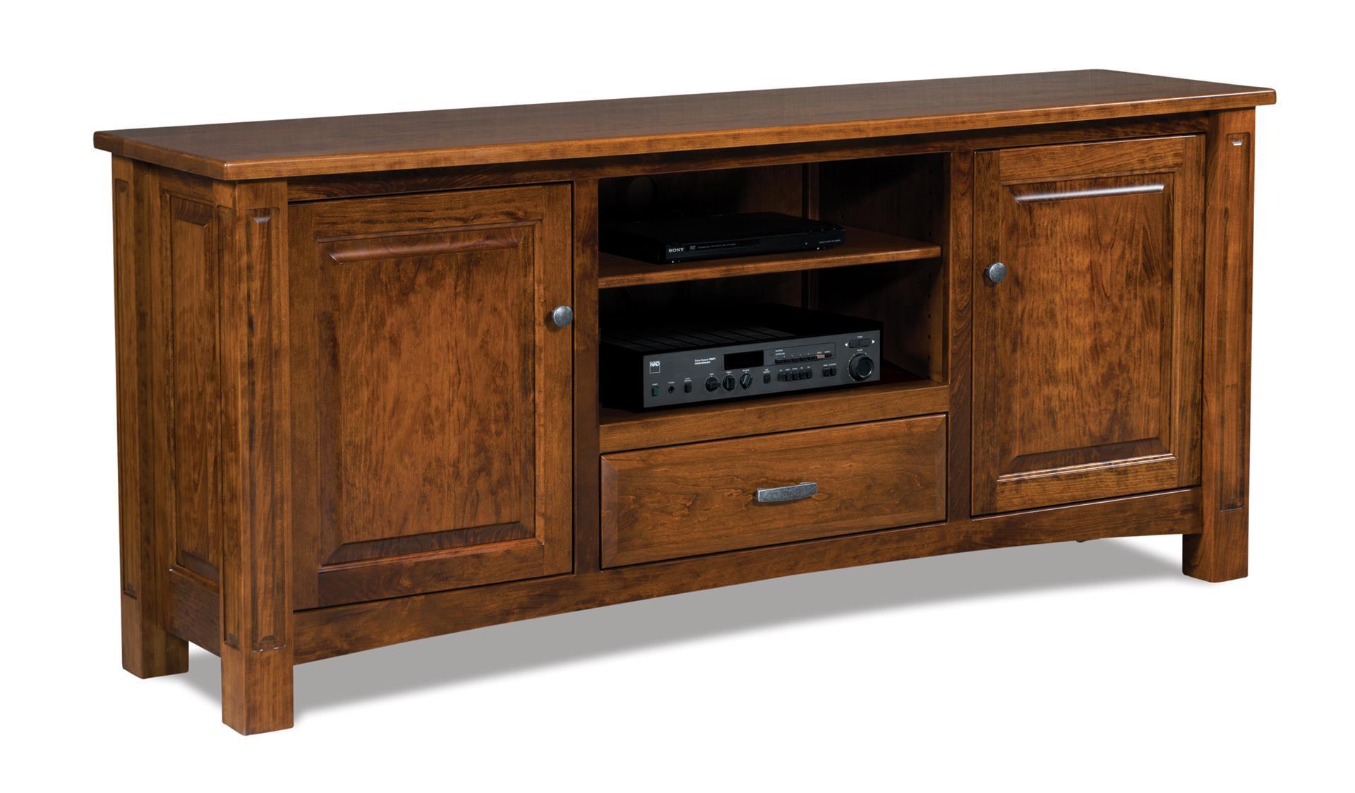 72" Traditional TV Stand from DutchCrafters Amish Furniture