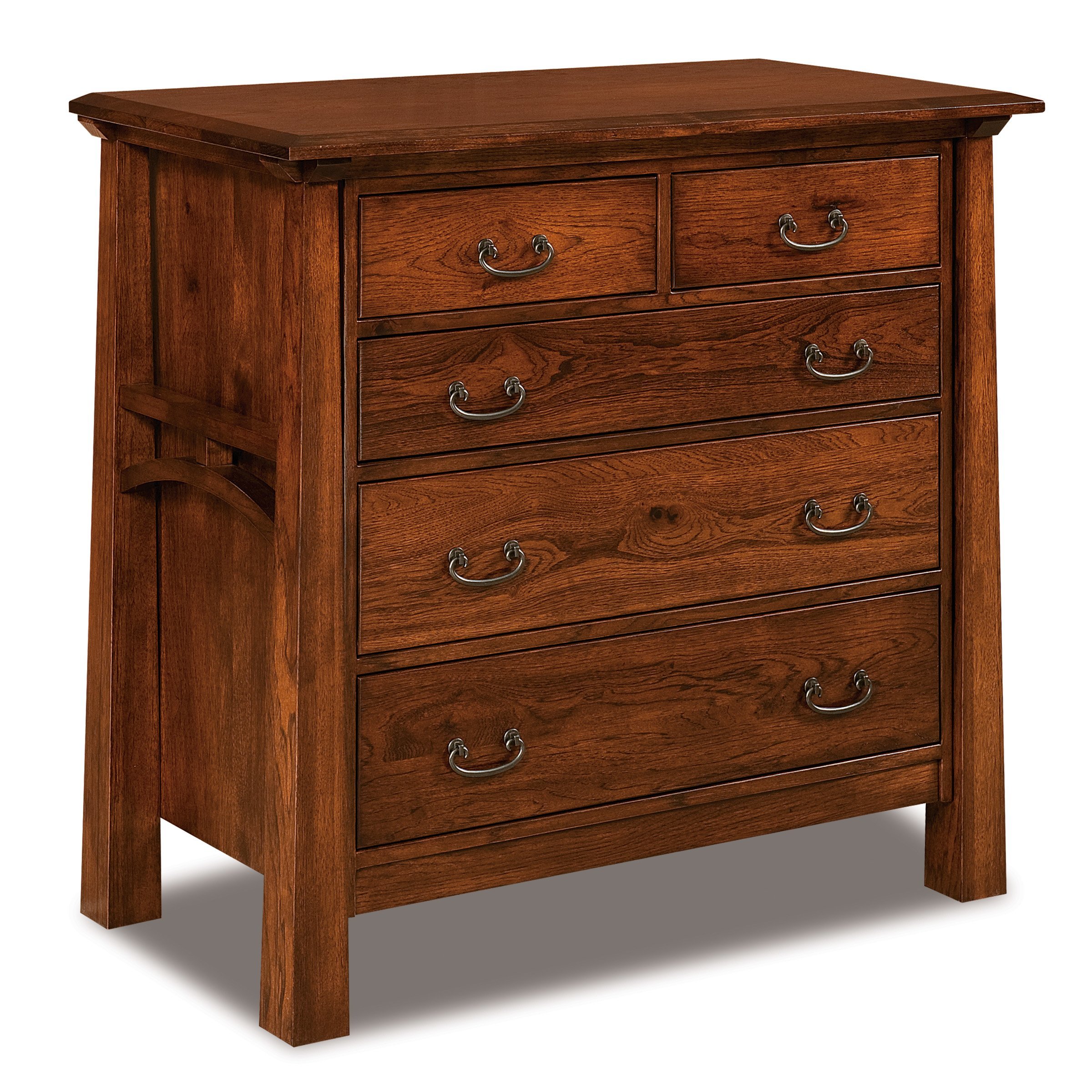 Hardwood Mission Small Chest of Drawers from DutchCrafters Amish